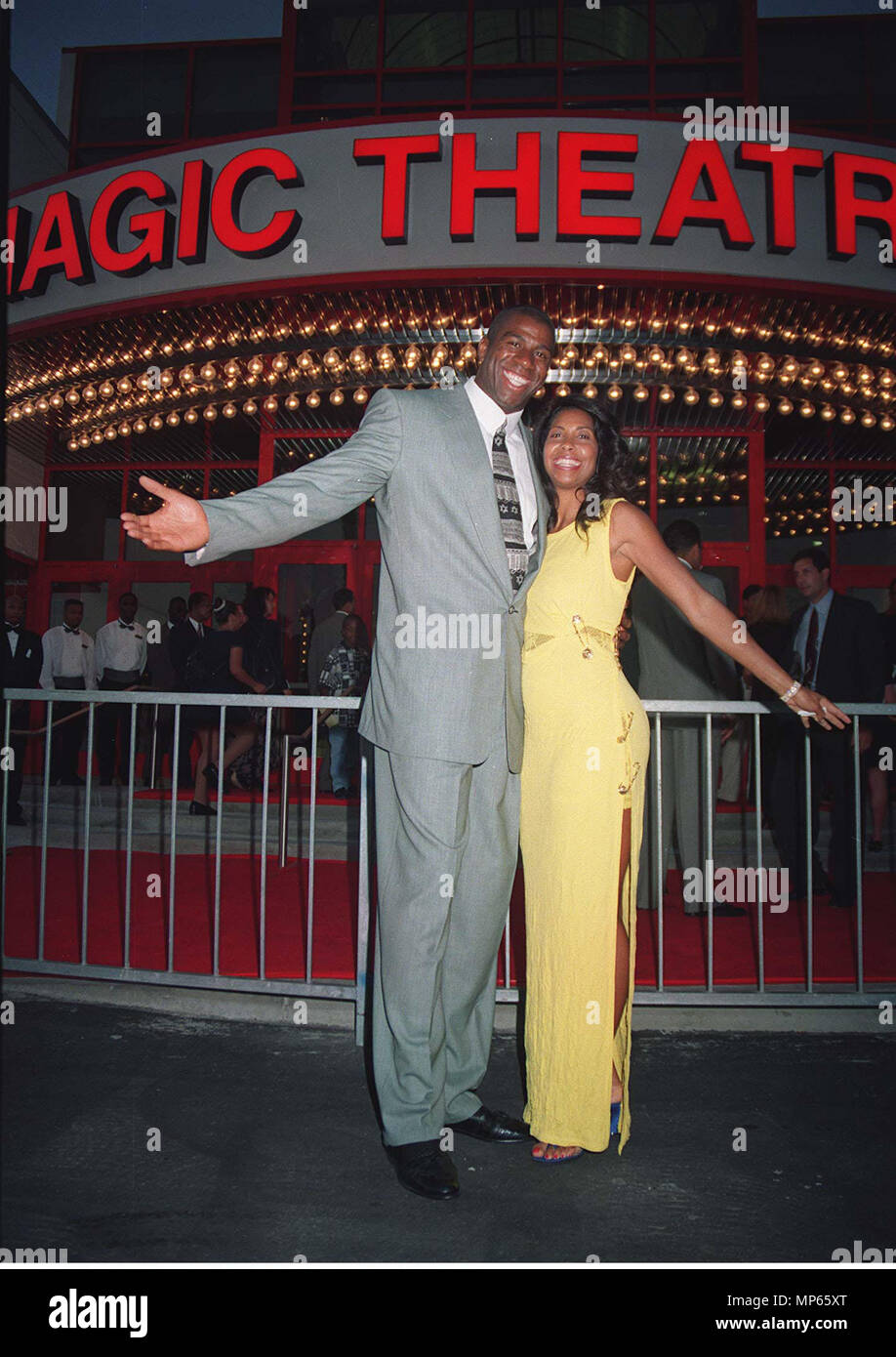 Magic Johnson + w. at their new - Magic Johnson + w. at their new Event ...
