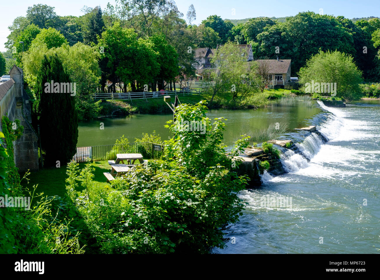 Bathampton mill near Bath somerset england uk Stock Photo - Alamy