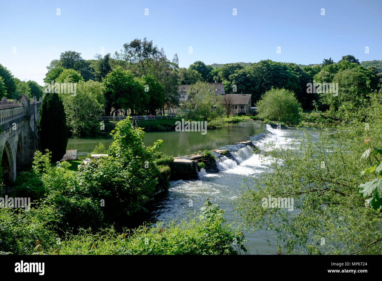Bathampton mill near Bath somerset england uk Stock Photo - Alamy