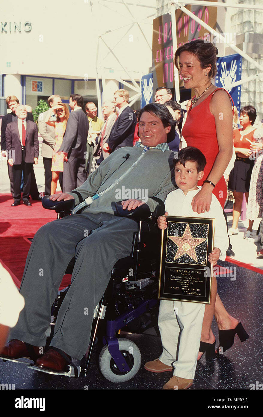 Christopher reeve wife hi-res stock photography and images - Alamy