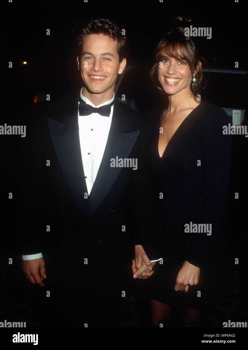 BEVERLY HILLS, CA - JANUARY 19: (L-R) Actor Kirk Cameron and actress ...