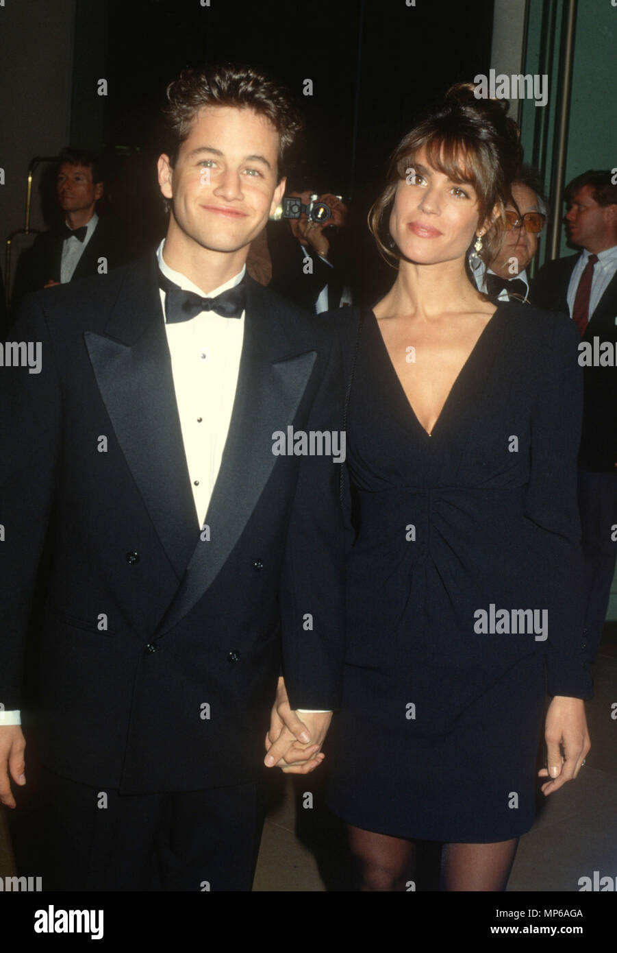 BEVERLY HILLS, CA - JANUARY 19: (L-R) Actor Kirk Cameron and actress ...