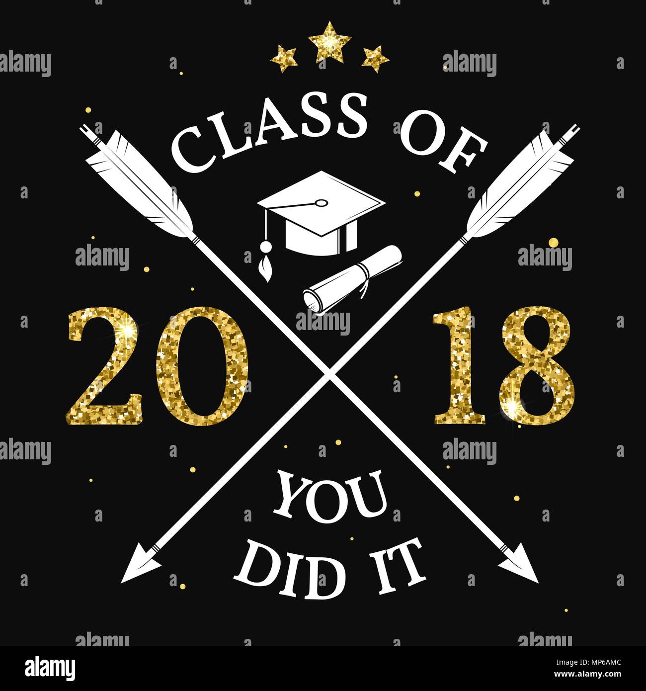 Graduation Invitations Class Of 2018 To Print