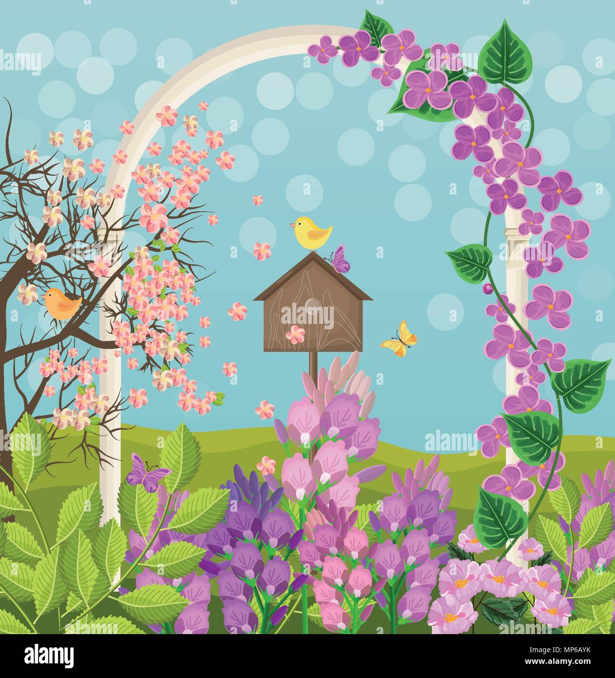 Wooden bird ornament Stock Vector Images - Alamy