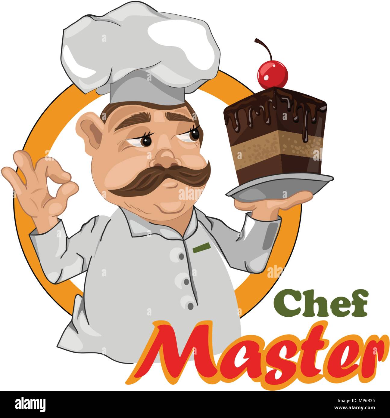 Cook chief Vector detailed design. Master chief cartoon character ...