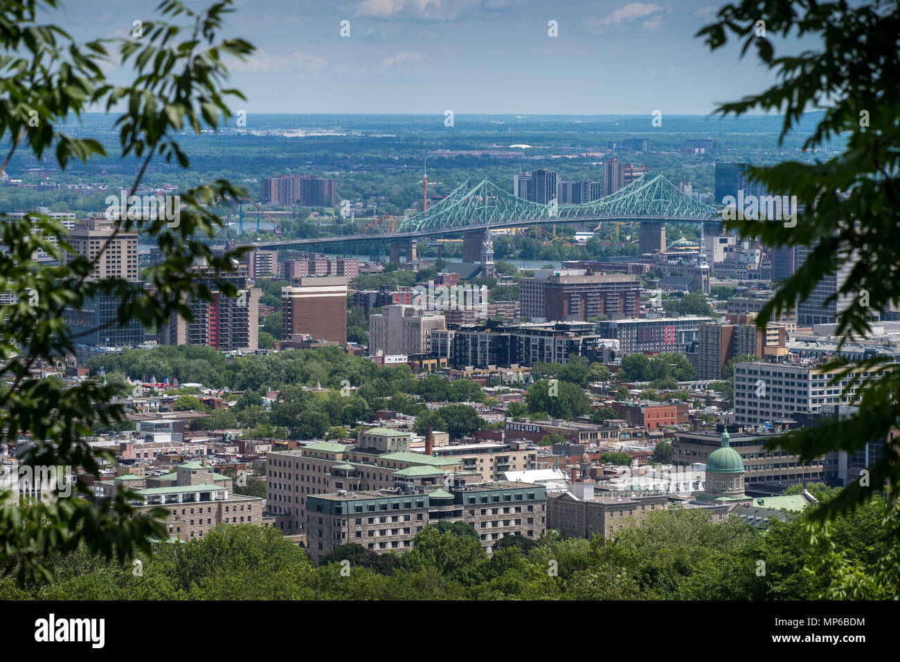 View of Montreal city in Canada, North America Stock Photo - Alamy