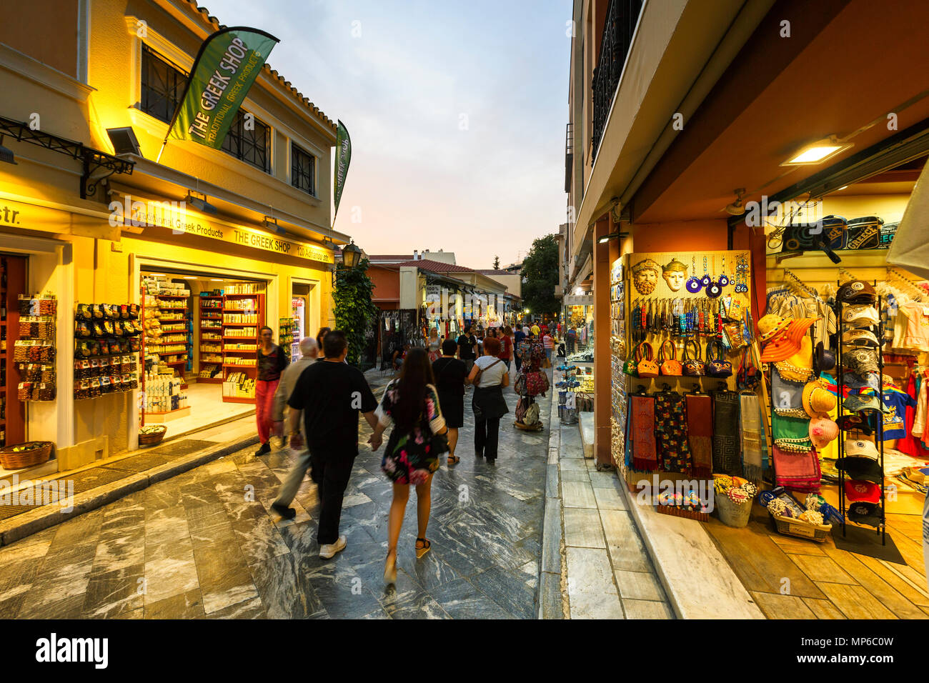 Souvenirs plaka greece hi-res stock photography and images - Alamy