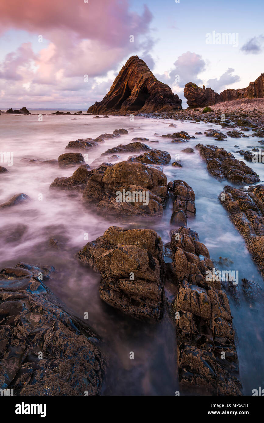 Sea stack devon hi-res stock photography and images - Alamy