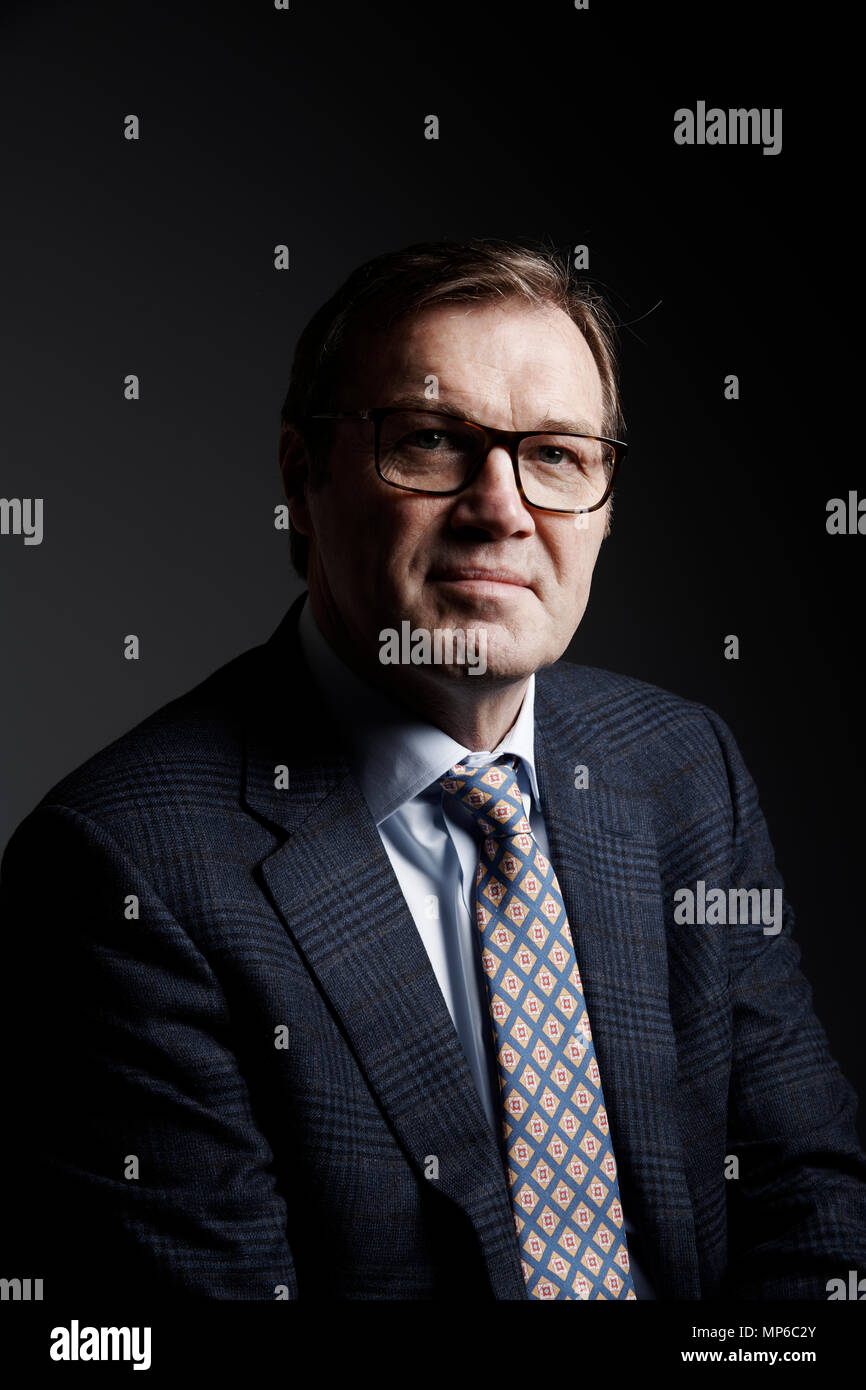 Andrew Morton at The Oldie Literary Lunch 15/05/18; ; Photography Neil ...