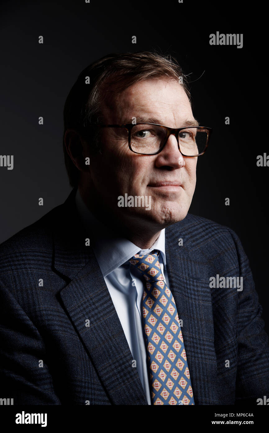 Andrew Morton at The Oldie Literary Lunch 15/05/18; ; Photography Neil ...