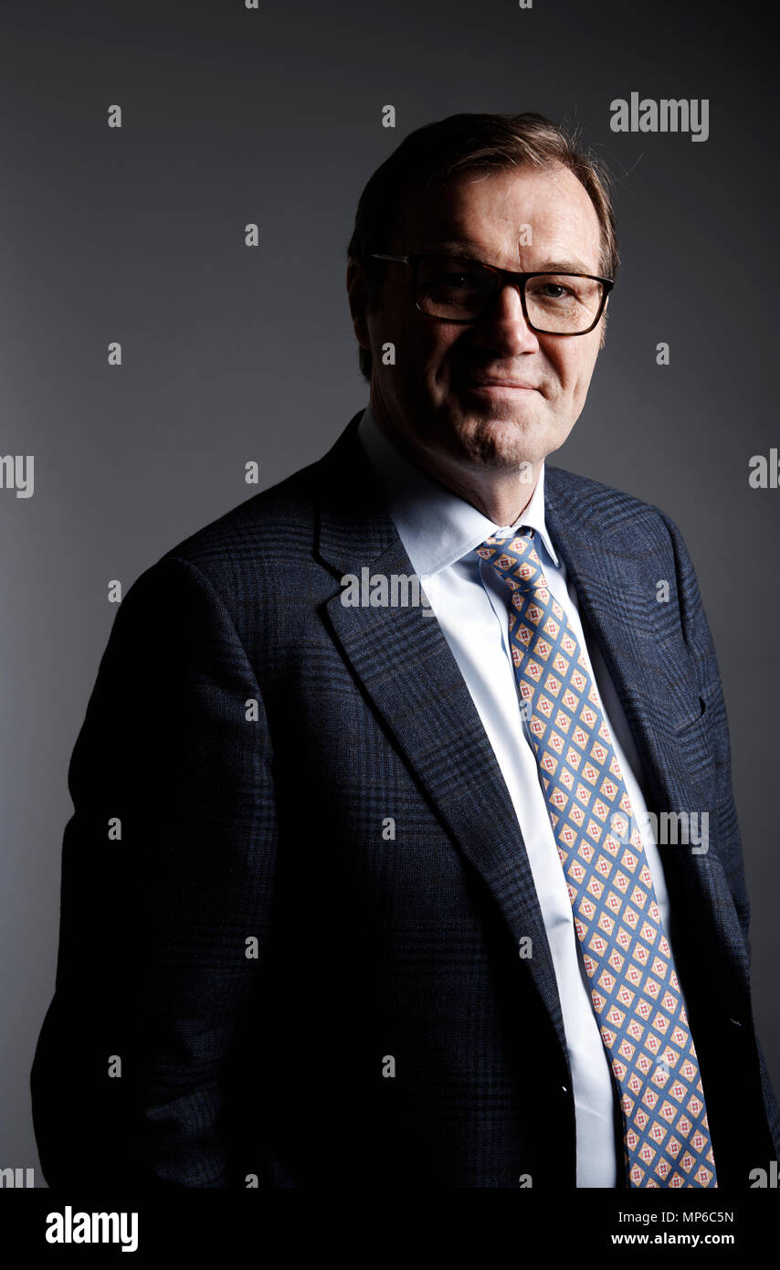 Andrew Morton at The Oldie Literary Lunch 15/05/18; ; Photography Neil ...