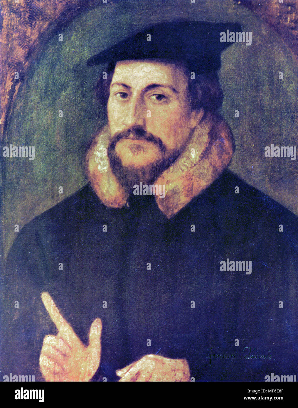 John calvin by holbein hi-res stock photography and images - Alamy