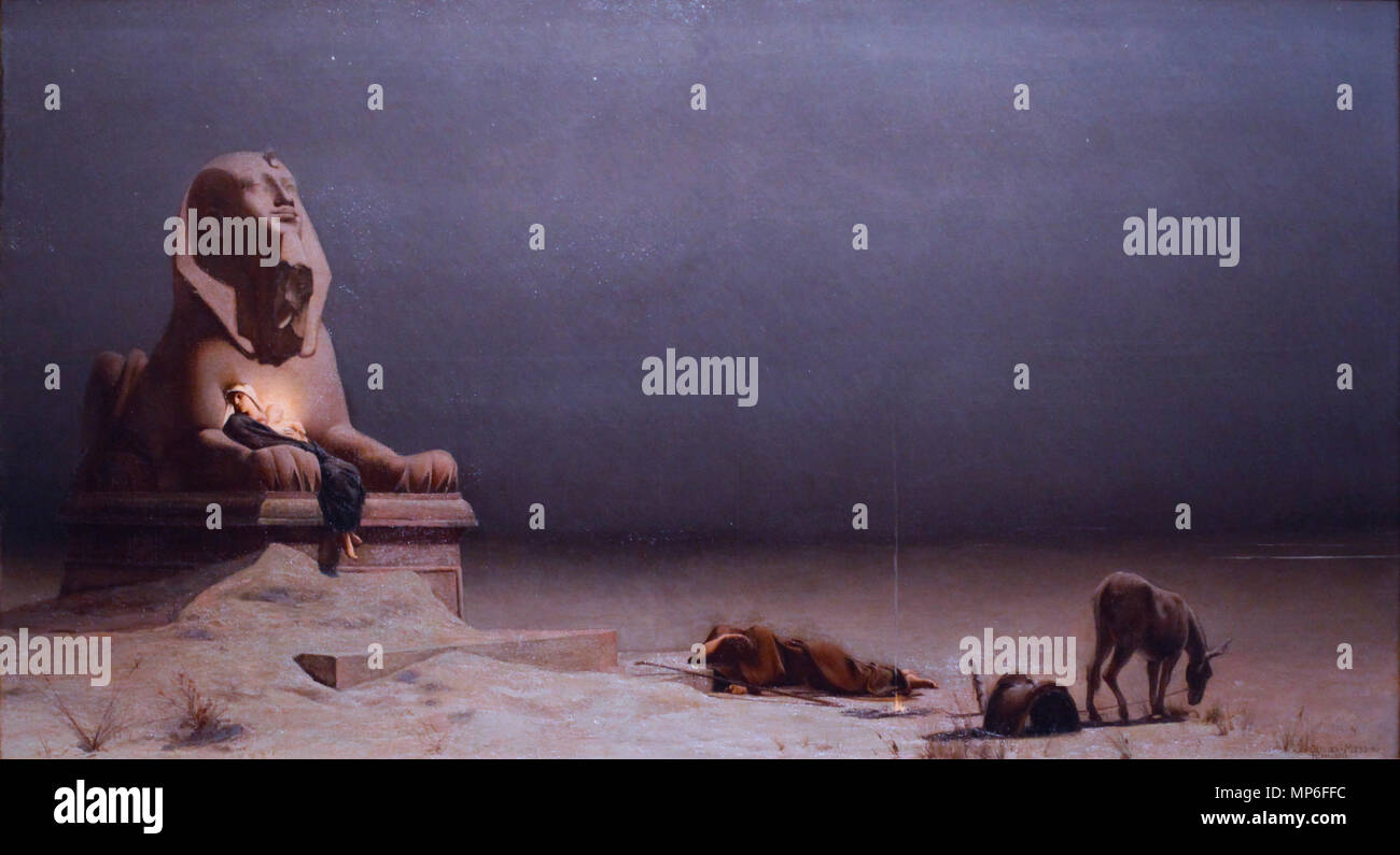 Rest on the Flight into Egypt 1880. 885 Merson Rest on the Flight into ...