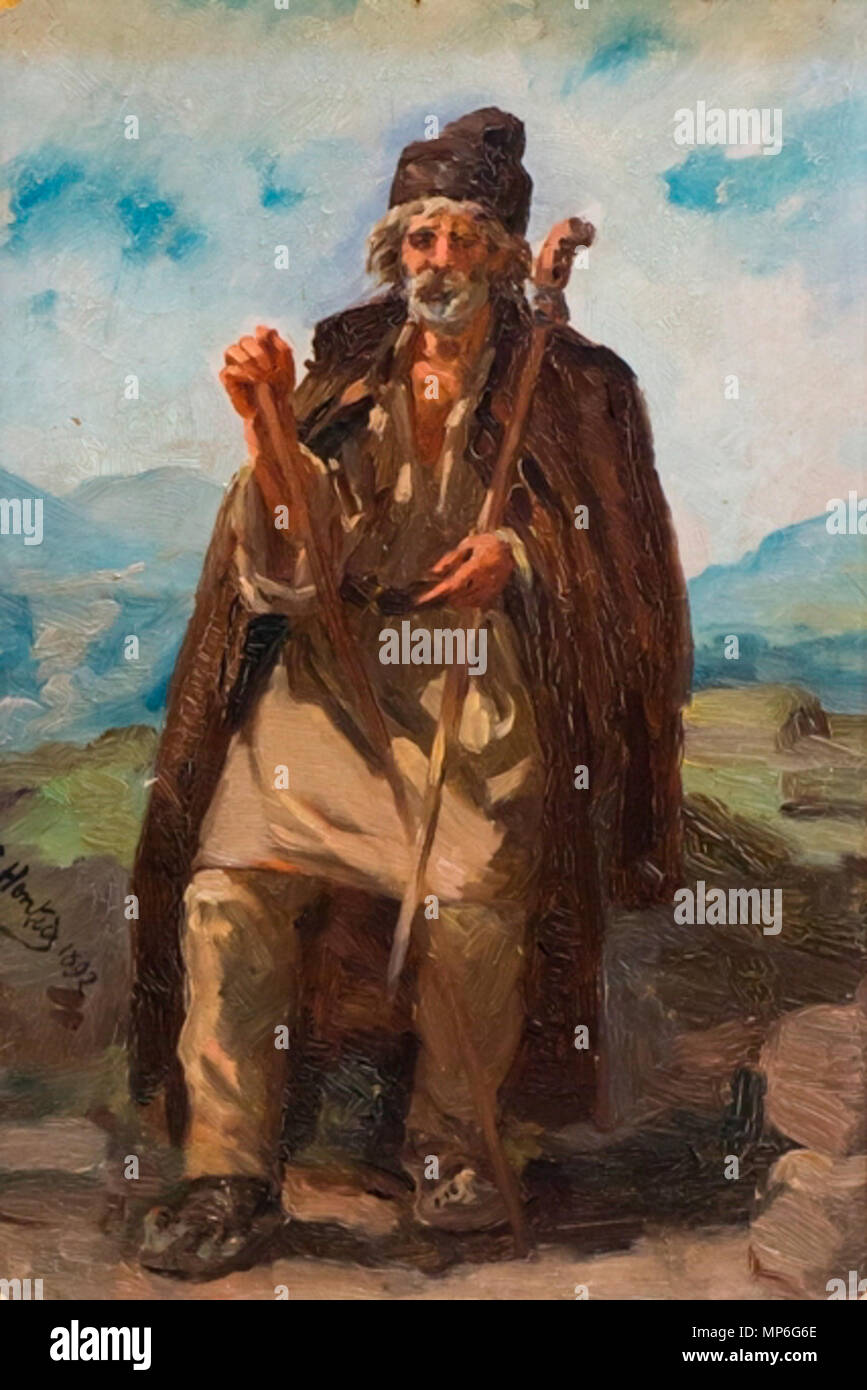 . Română: Cioban Bătrân - Muzeul de Artă din Cluj-Napoca. . 1892. 1097 ...