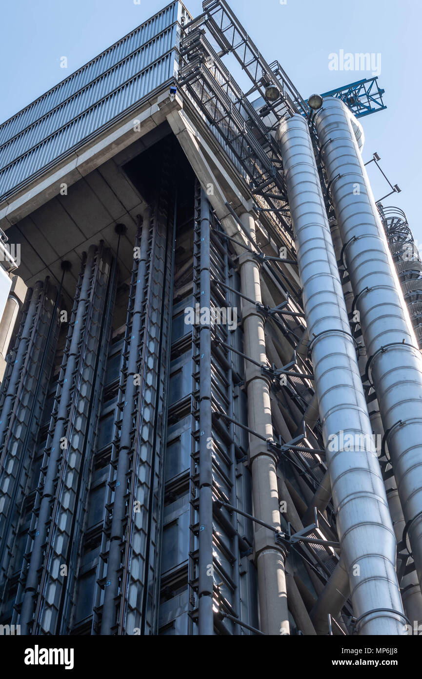 The Lloyd's building is the home of the insurance institution Lloyd's ...