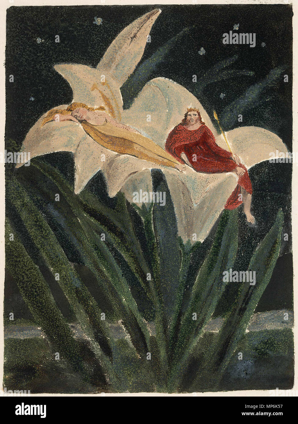 English: The Song of Los copy 1795 object 7 Henry E Huntington Library ...