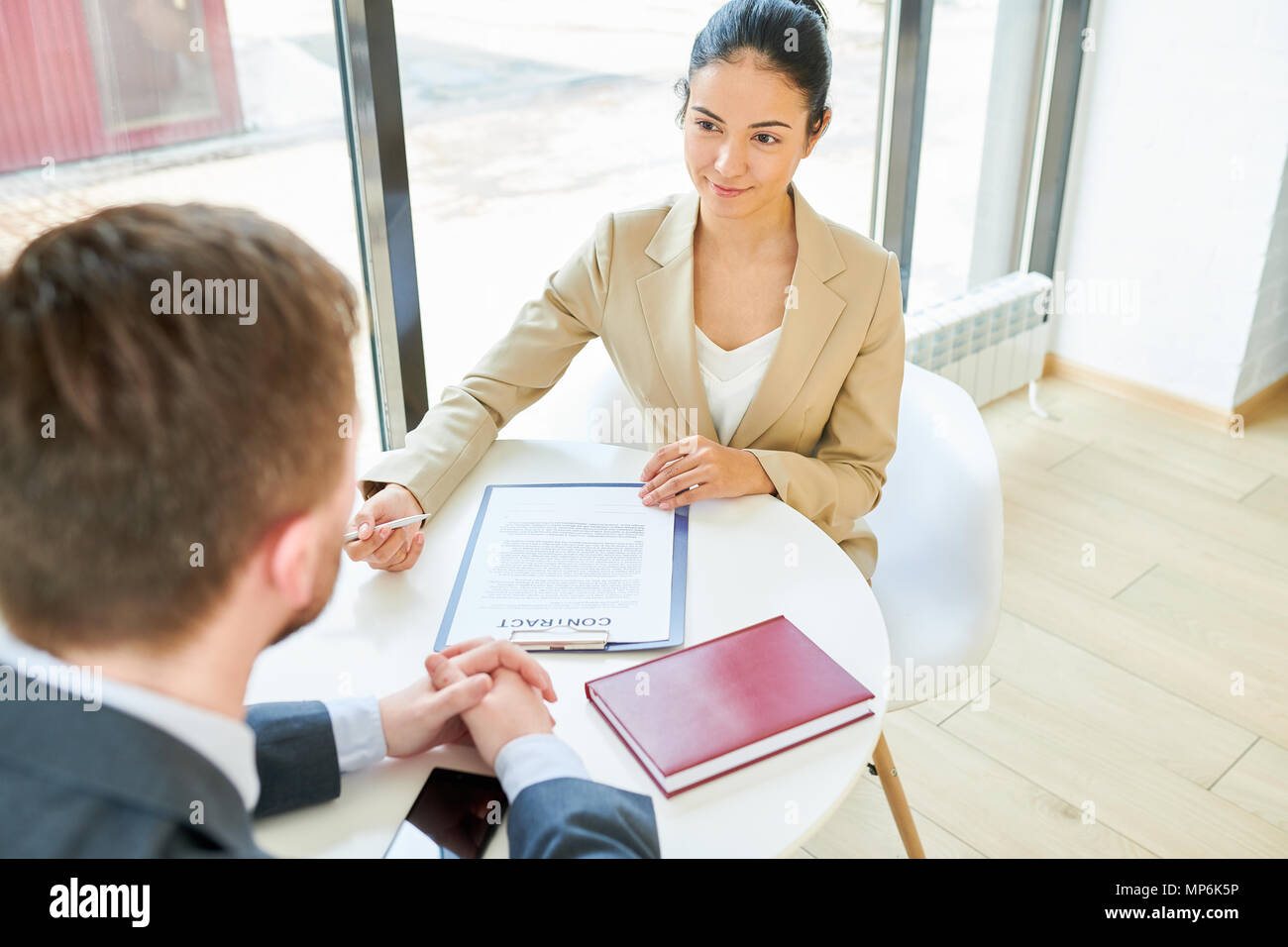 Female boss beautiful hi-res stock photography and images - Alamy