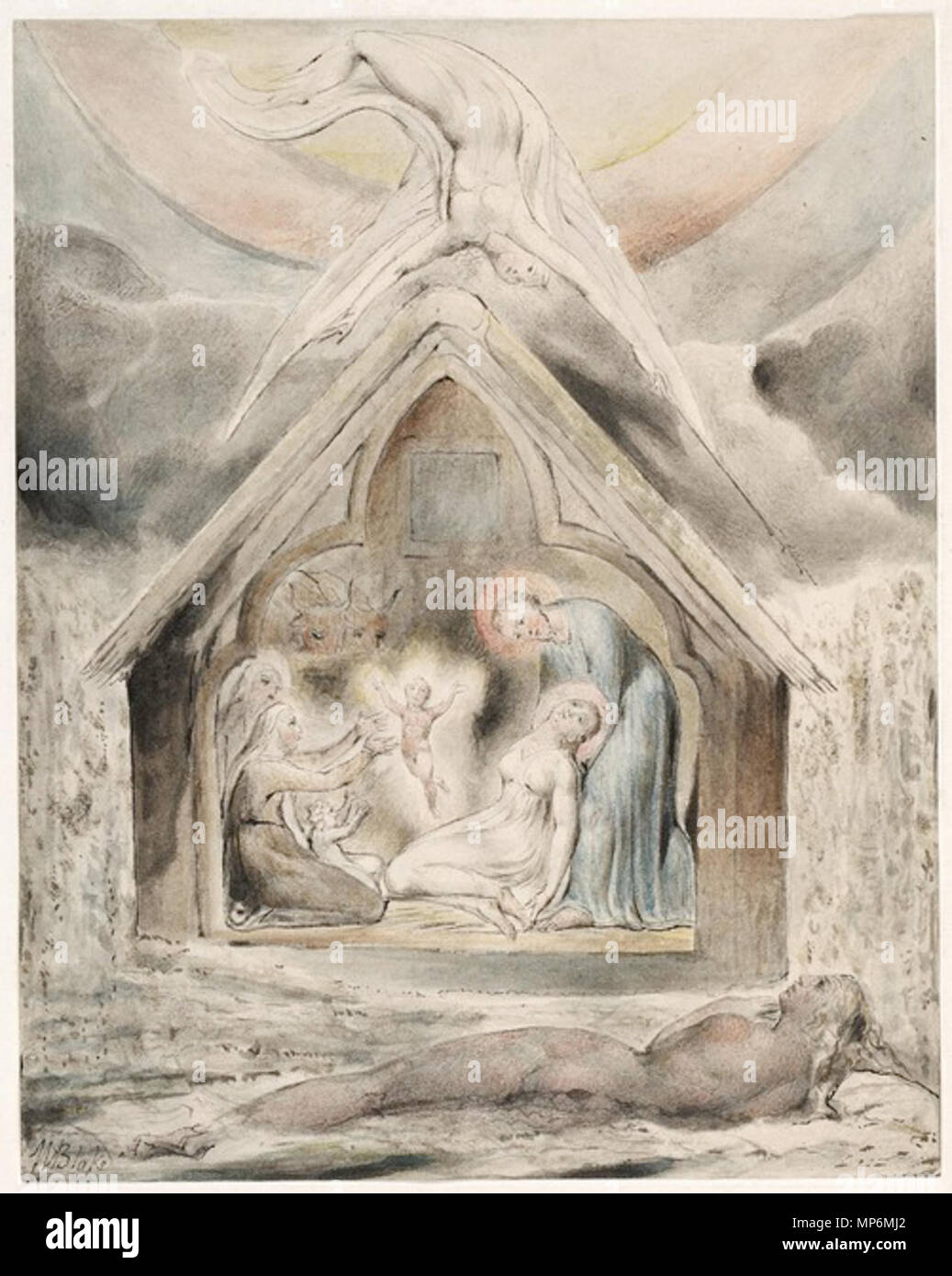 Nativity illustration hi-res stock photography and images - Alamy