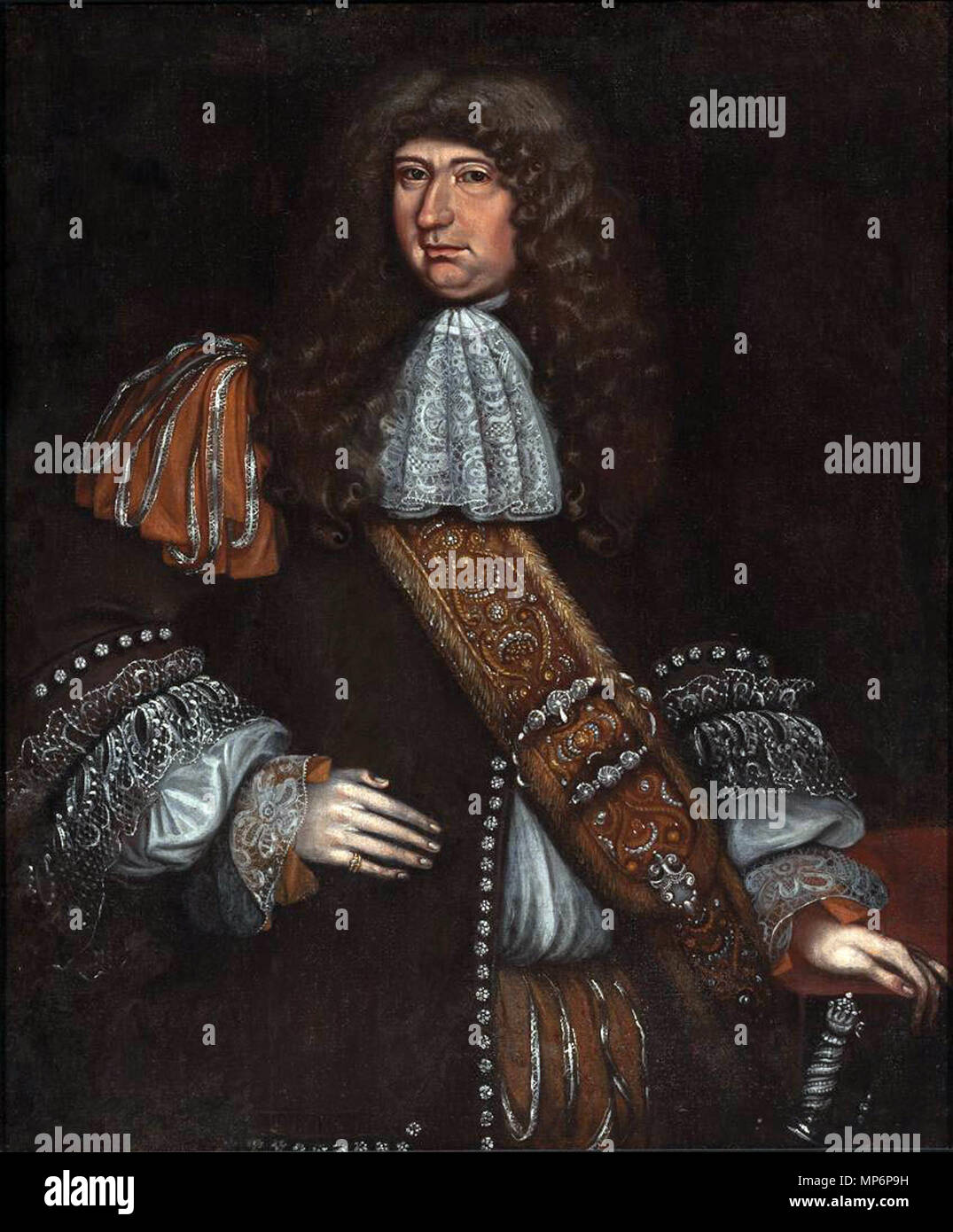 . Portrait of a Man, probably Sir George Downing, 1st Baronet (1623 ...