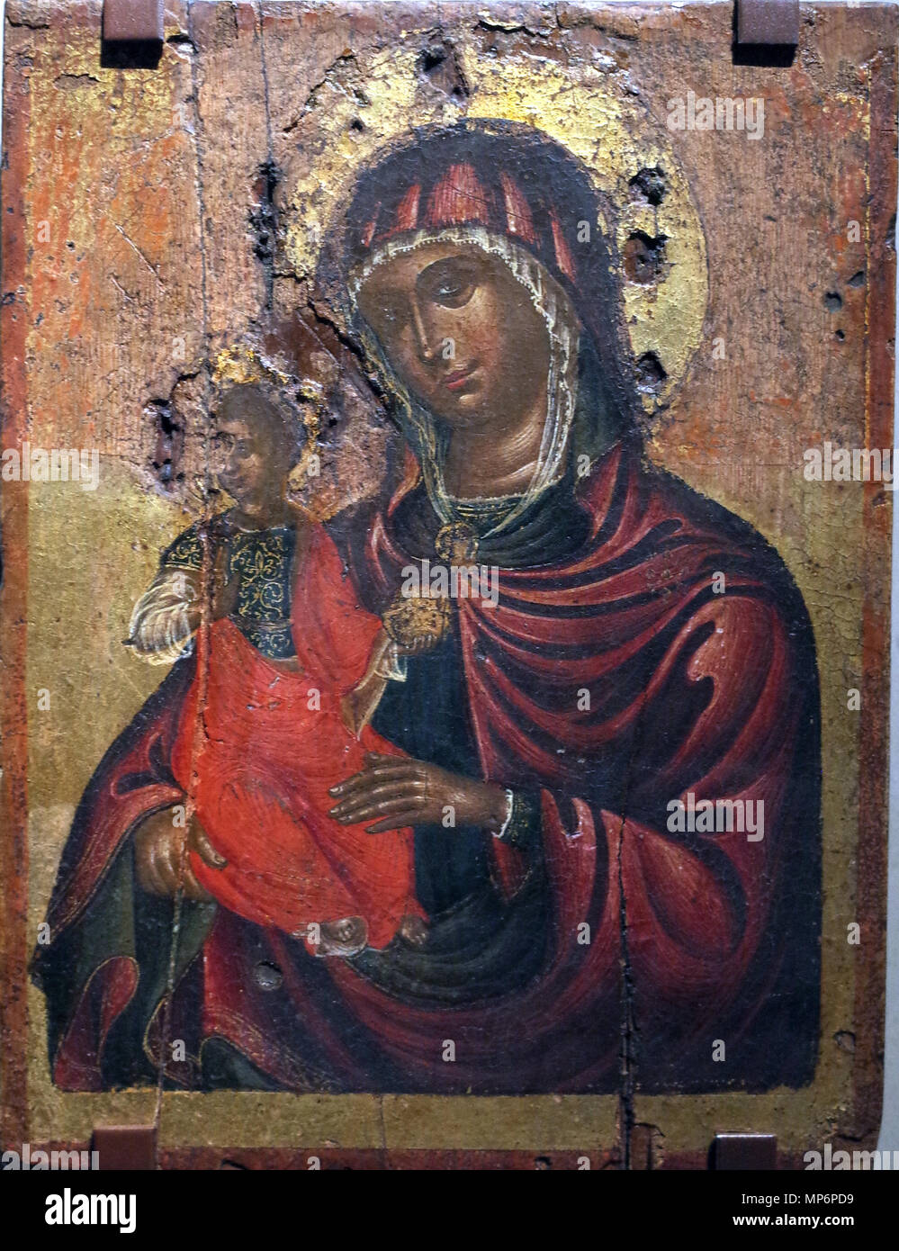 . Icon exhibited at the Museum of Byzantine Culture, Thessaloniki, Greece. between 1700 and 1800 ...