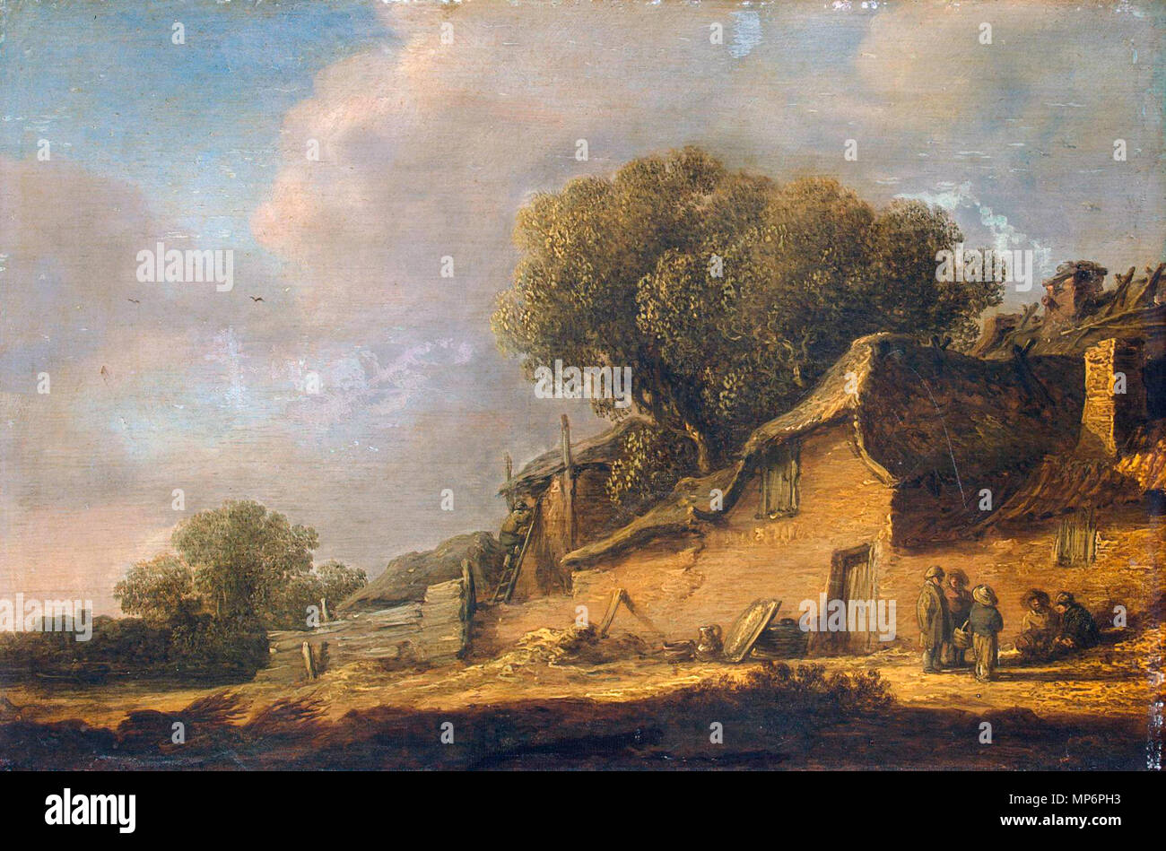 Landscape with a Peasant Cottage 1631. 703 Jan van Goyen - Landscape ...