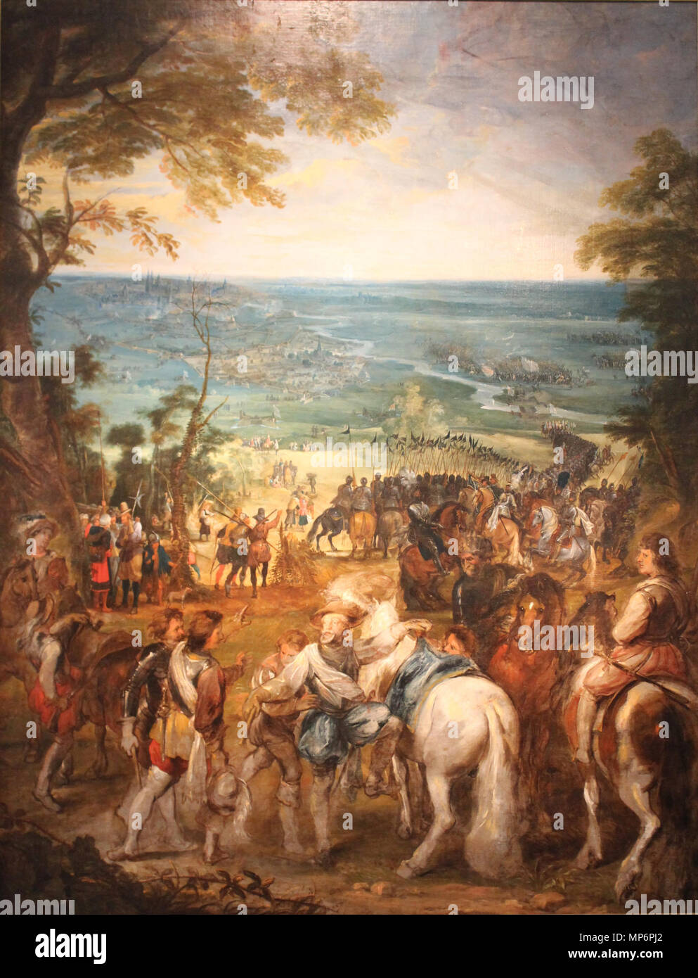 English: Henry IV of France at the Siege of Amiens in 1597. Svenska ...