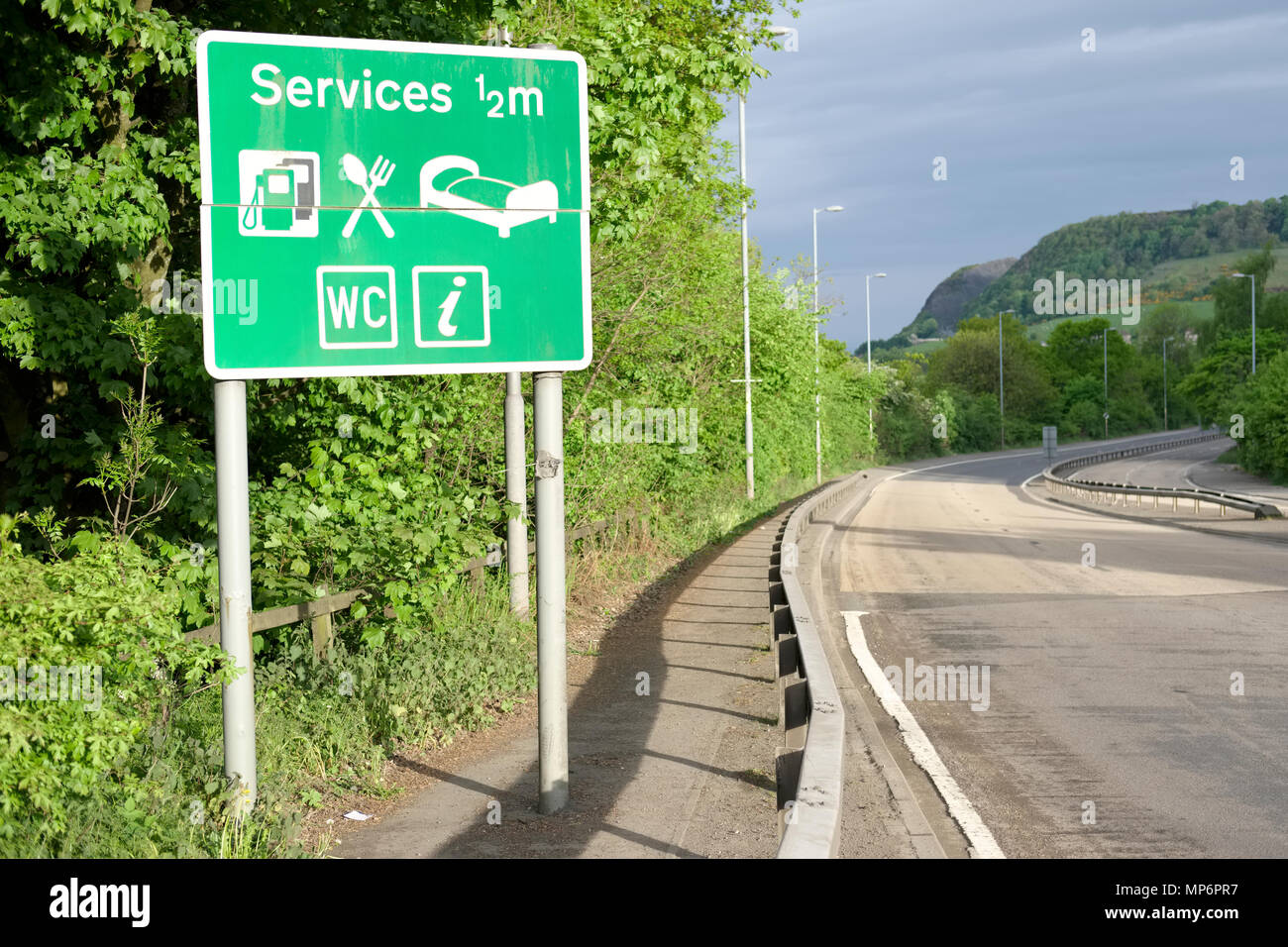 Toilets motorway hi-res stock photography and images - Alamy