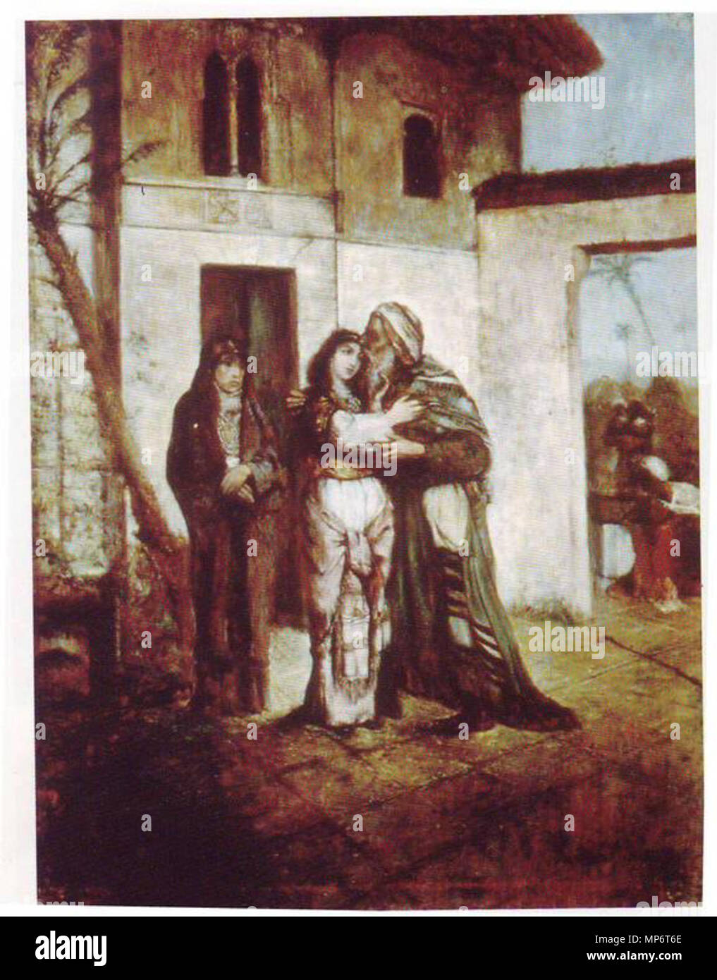 . Recha Welcoming Her Father. From an incomplete series of ...