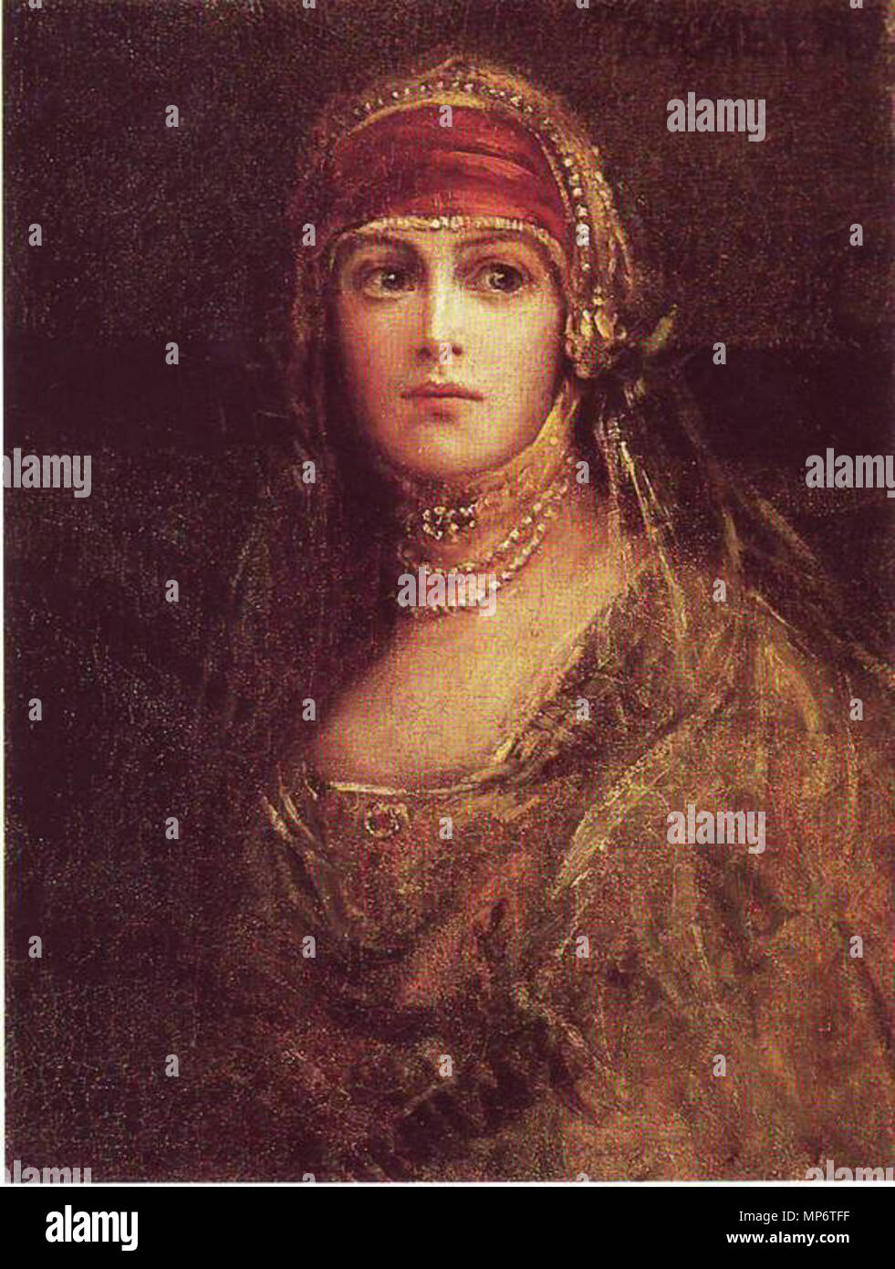 Rachela second half of 19th century. 877 Maurycy Gottlieb - Rachela ...