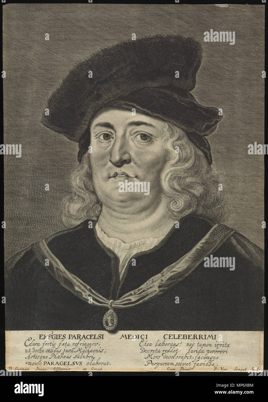 Paracelsus Von Hohenheim Portrait Stock Photos & Paracelsus Von ...