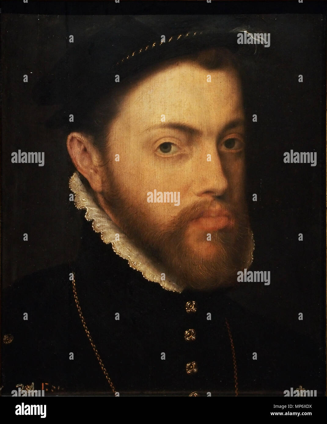 El rey Felipe II de España . Español: Retrato del rey Felipe II de ...