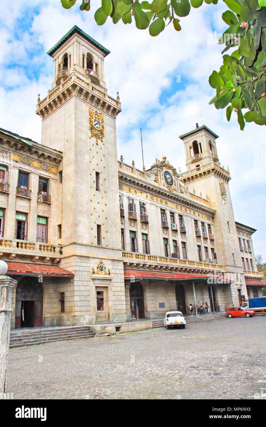 Center Train station in Havana, Cuba Stock Photo - Alamy