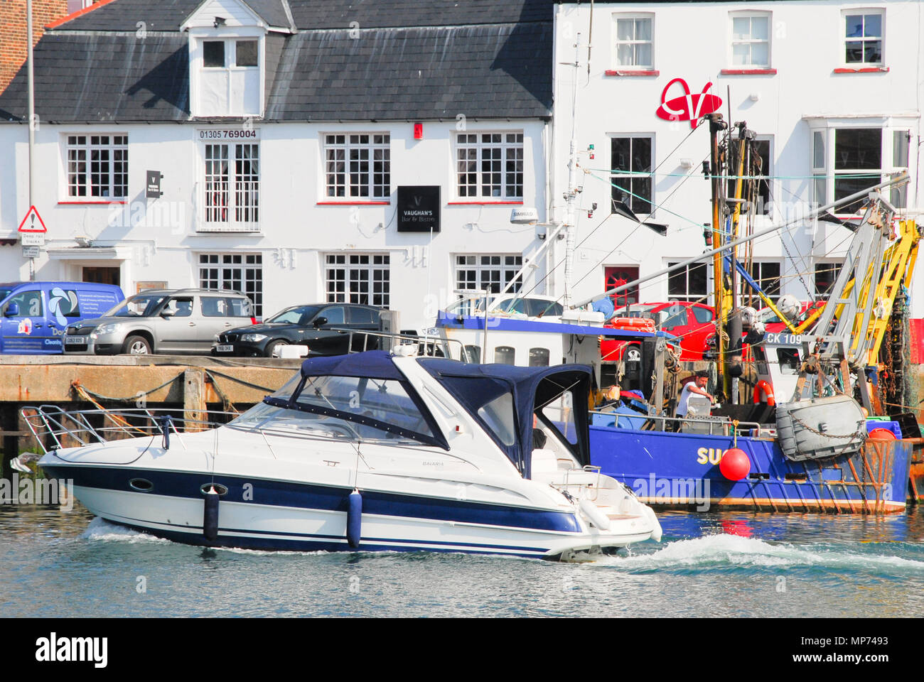 Weymouth. 21st May 2018. The weekend's gorgeous weather continues into ...
