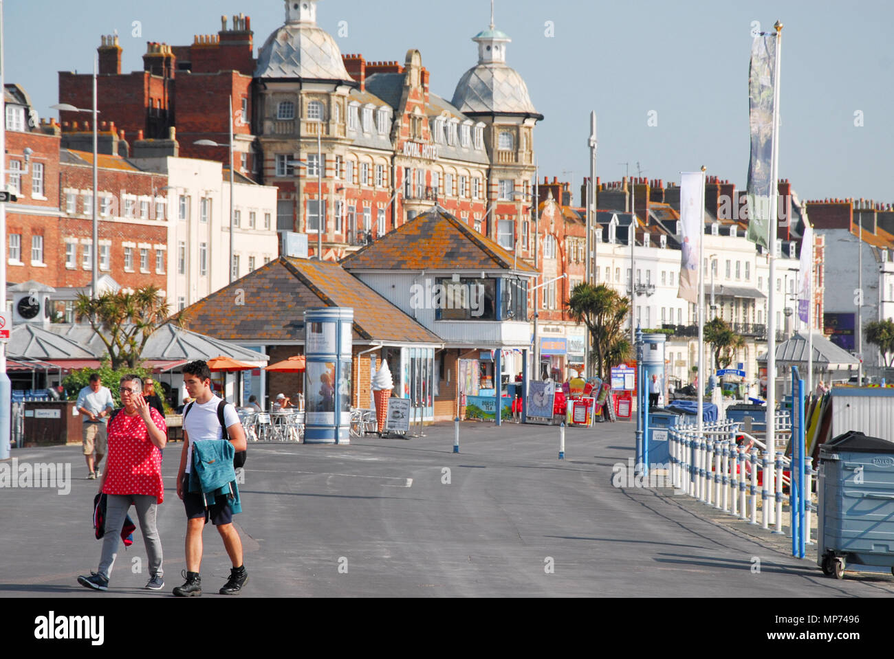 Weymouth. 21st May 2018. The weekend's gorgeous weather continues into ...