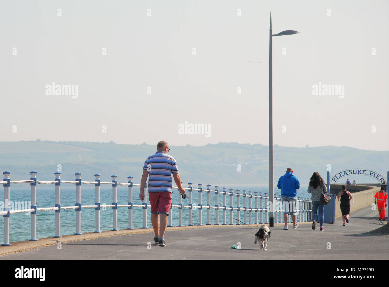 Weymouth. 21st May 2018. The weekend's gorgeous weather continues into ...