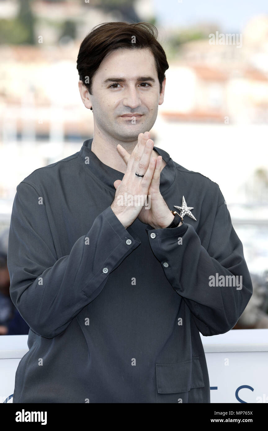 Cannes, France. 18th May, 2018. Nicolas Maury at the 'Knife Heart/Un ...