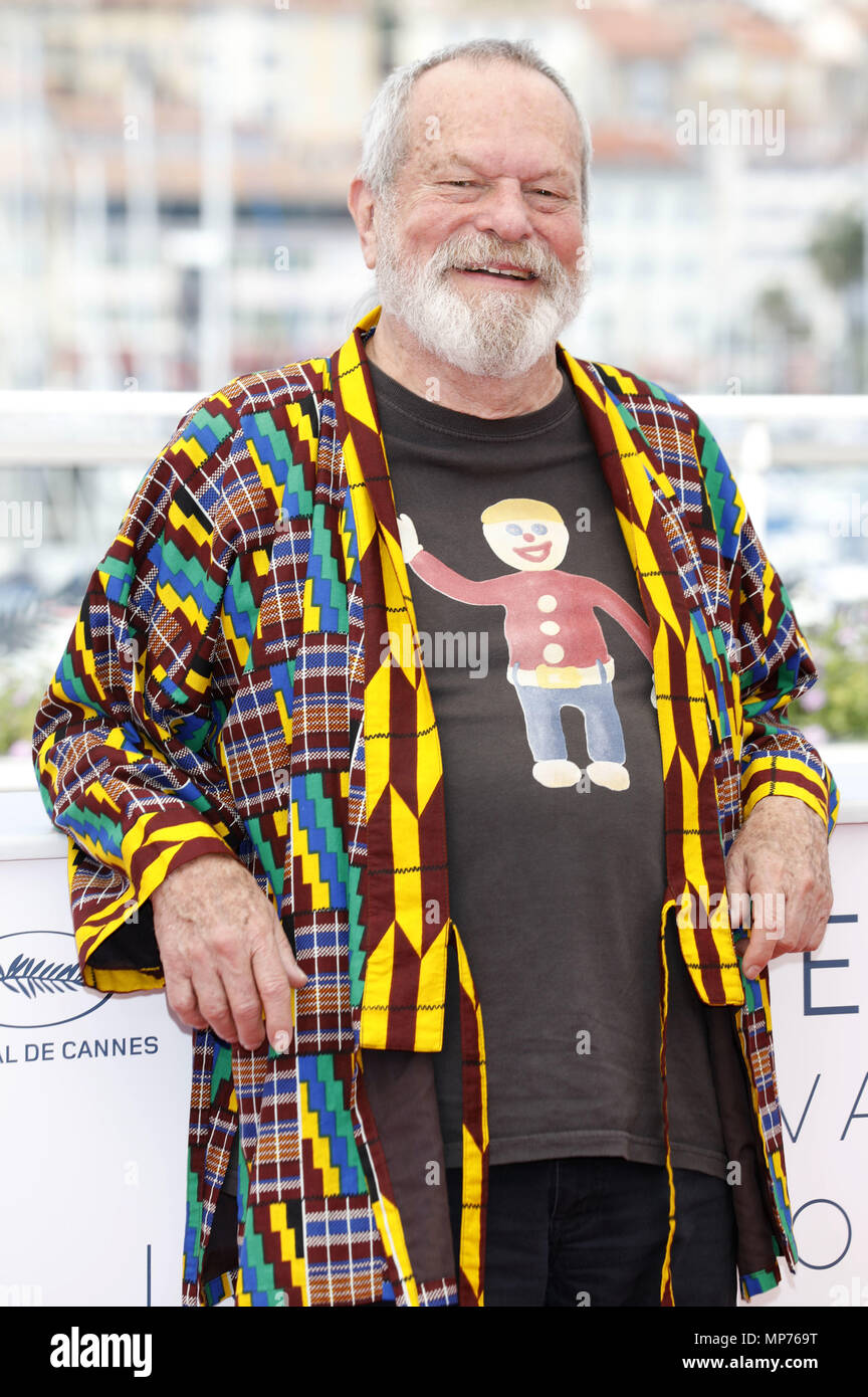 Terry Gilliam at the 'The Man Who Killed Don Quixote' photocall during ...