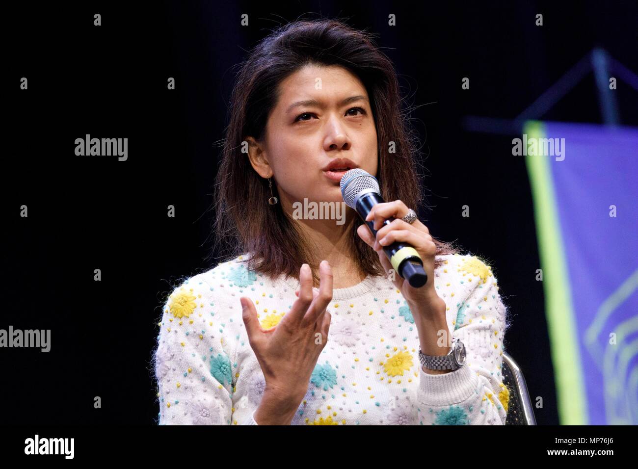 Bonn, Deutschland. 19th May, 2018. Grace Park at FedCon 27 at the ...