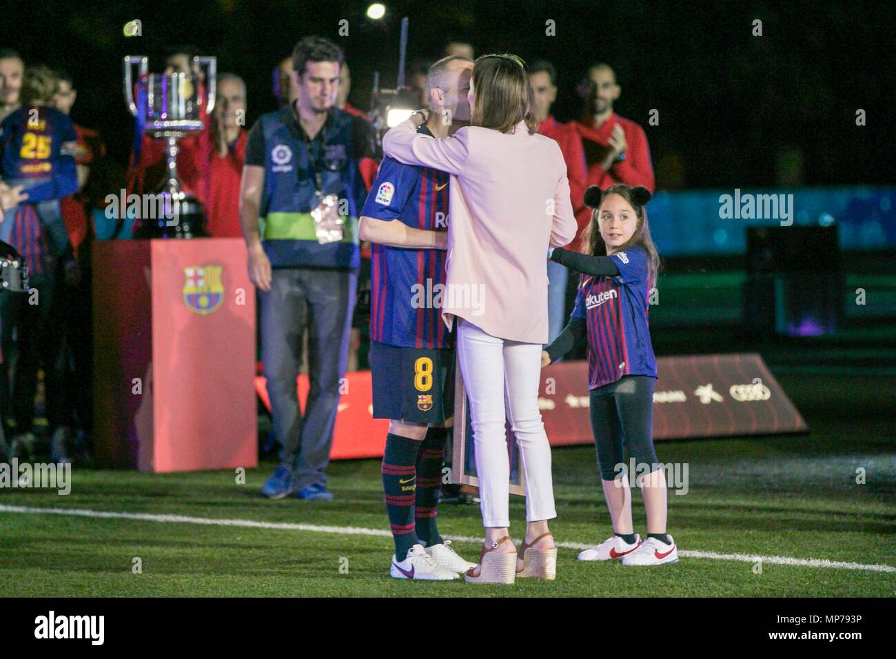 Celebration of league champions and farewell party andres iniesta hi ...