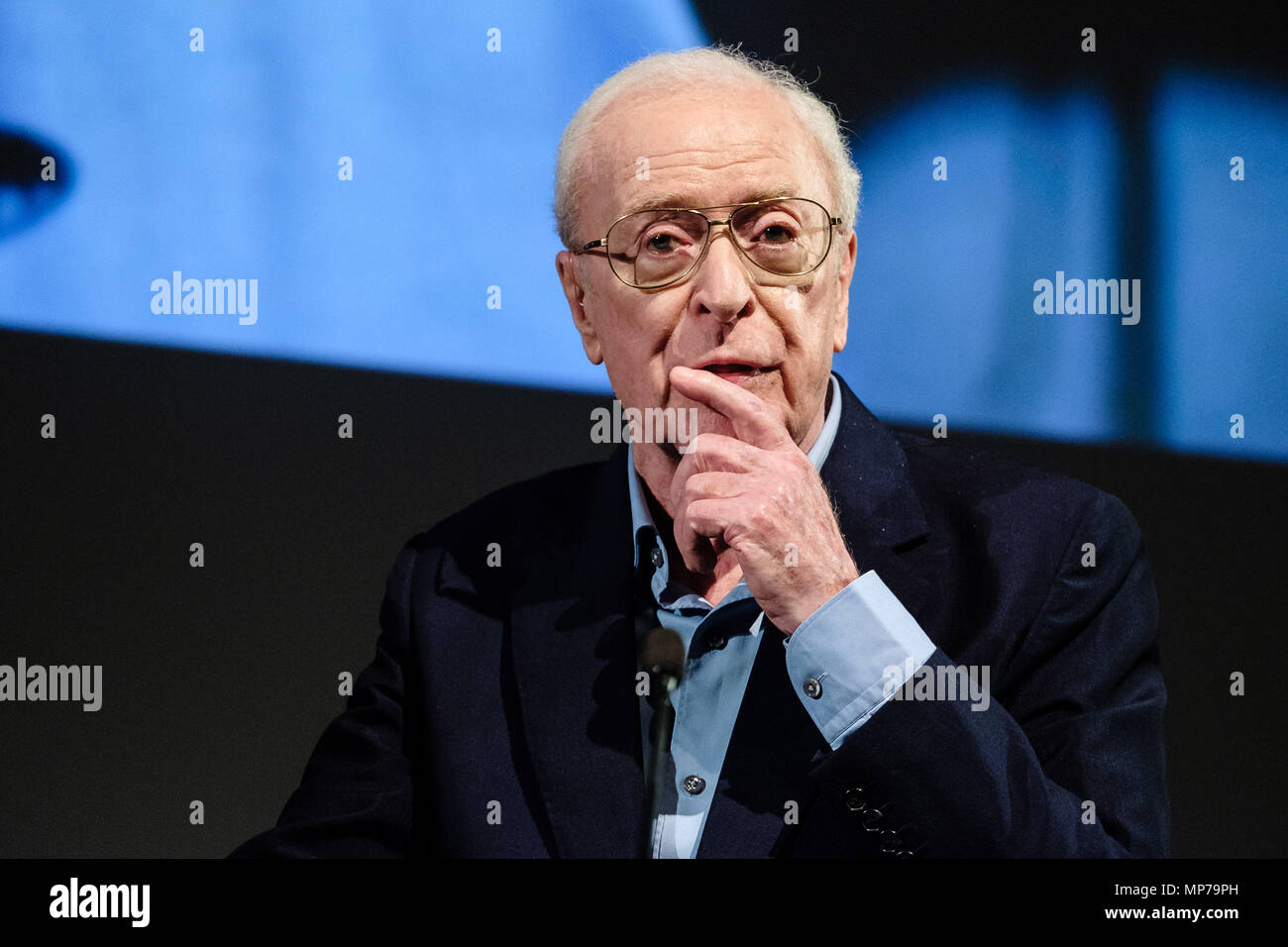 London, UK. 21st May, 2018. Sir Michael Caine appears on Mark Kermode ...