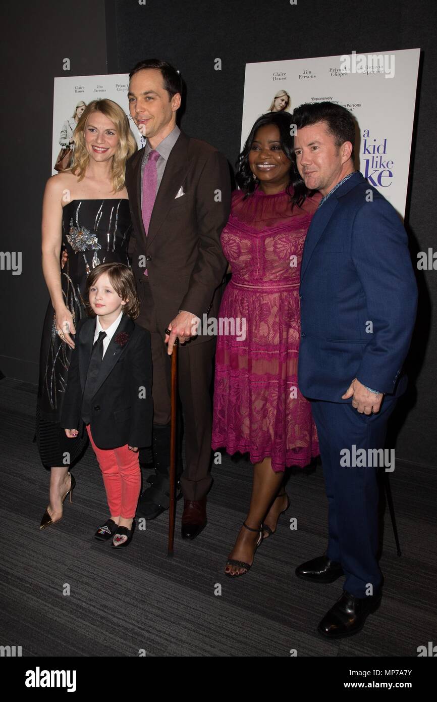 New York, NY, USA. 21st May, 2018. Claire Danes, Leo James Davis, Jim ...