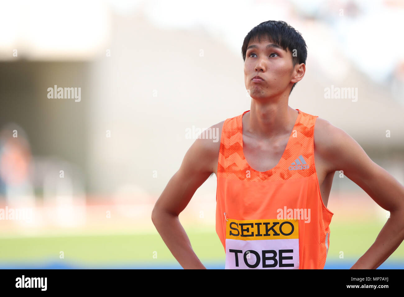 Osaka Men's High Jump at Yanmar Stadium Nagai, Osaka, Japan. 20th May ...