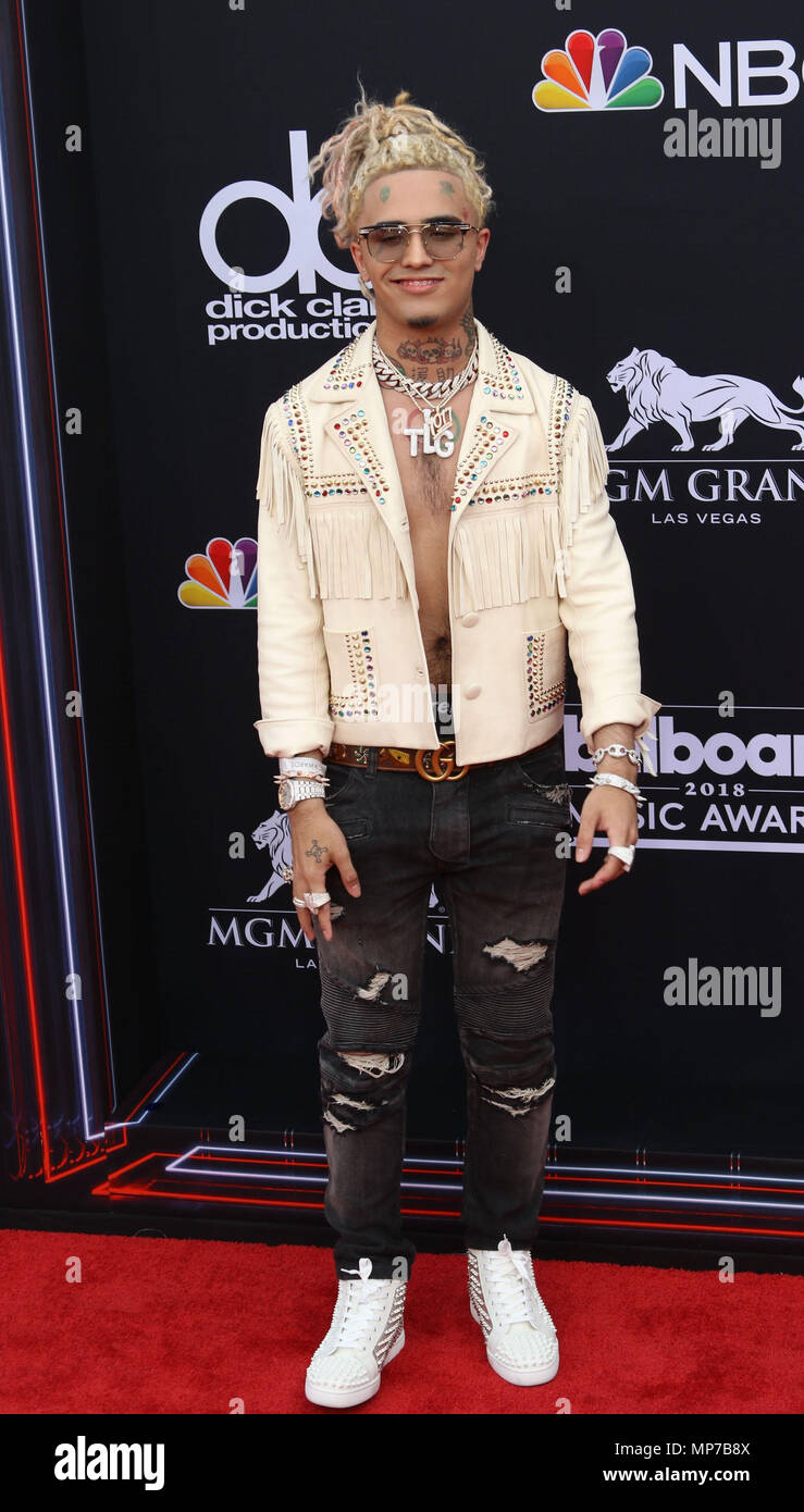 Las Vegas, Nevada, USA. 21st May, 2018. Rapper Lil Pump attends the ...
