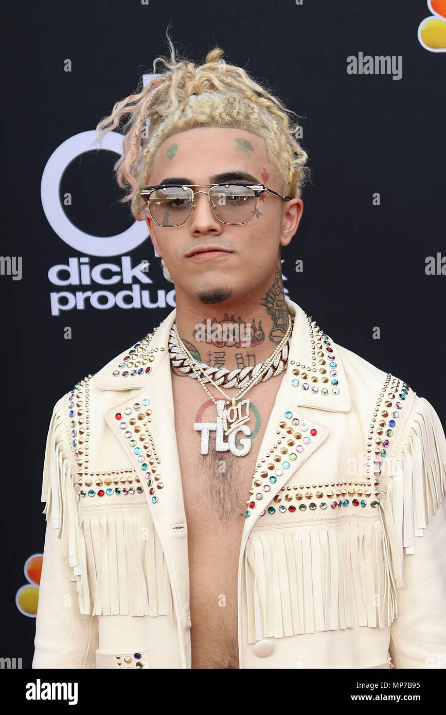 Las Vegas, Nevada, USA. 21st May, 2018. Rapper Lil Pump attends the 2018 Billboard Magazine ...