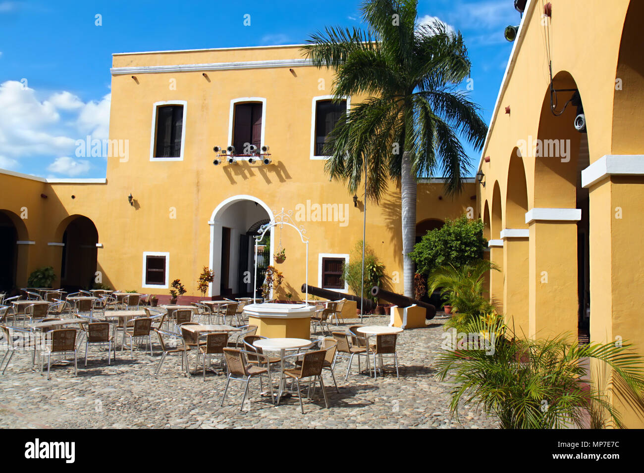 Interior architecture restaurant colonial hi-res stock photography and ...
