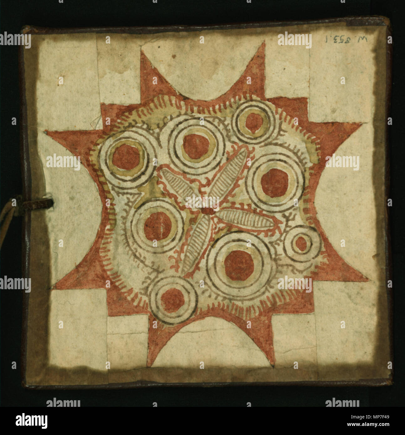 Anonymous (African). 'Binding from Koran,' 19th century. boards ...