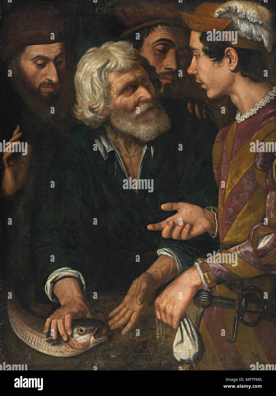 . The Miracle of St Peter and the Fish oil on canvas, 106 by 80.6 cm ...