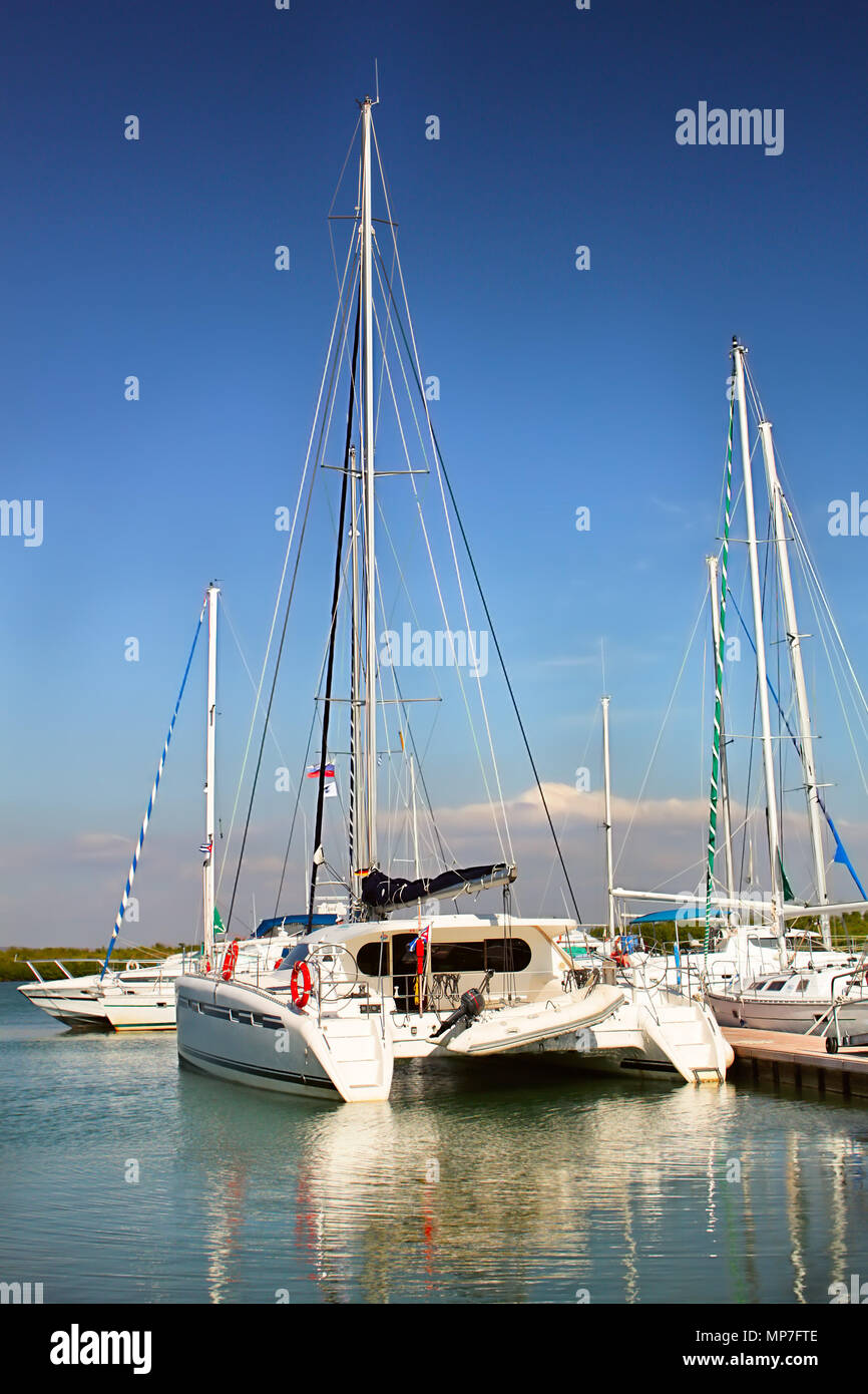 Sea catamaran hi-res stock photography and images - Alamy