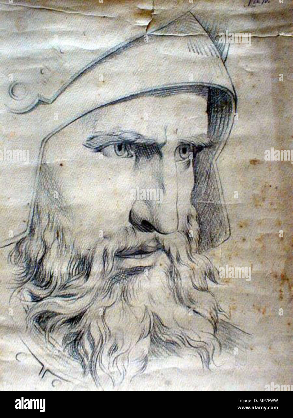 Slovenščina: Portret viteza 1891. 679 Ivan Grohar - Portret viteza ...