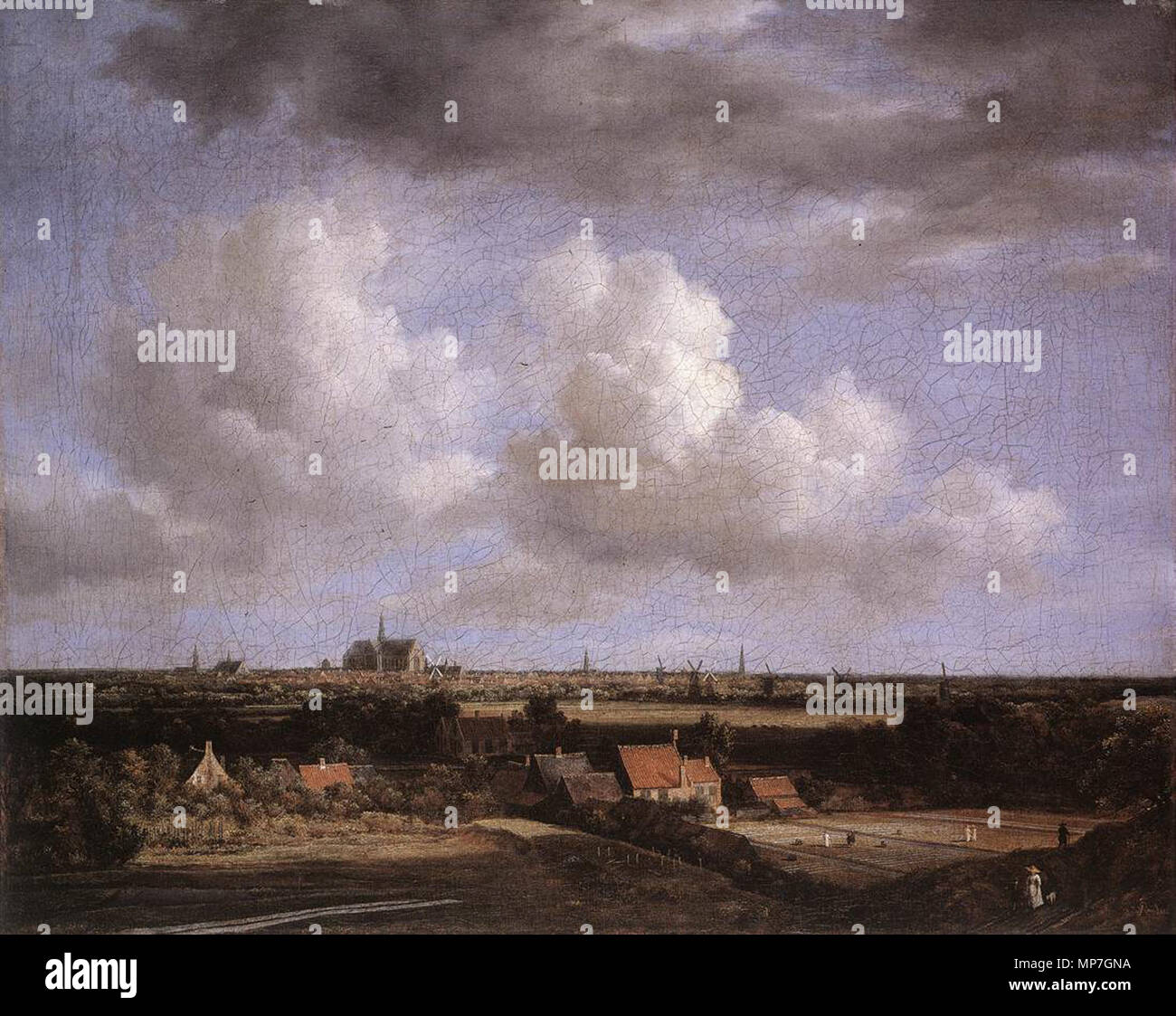 Landscape with a View of Haarlem between 1670 and 1675. 682 Jacob ...